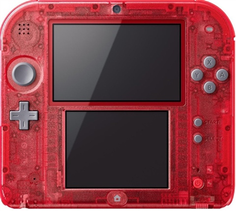 Nintendo 2DS Transparente Rosso Non Imballata CeX IT Buy Sell Donate